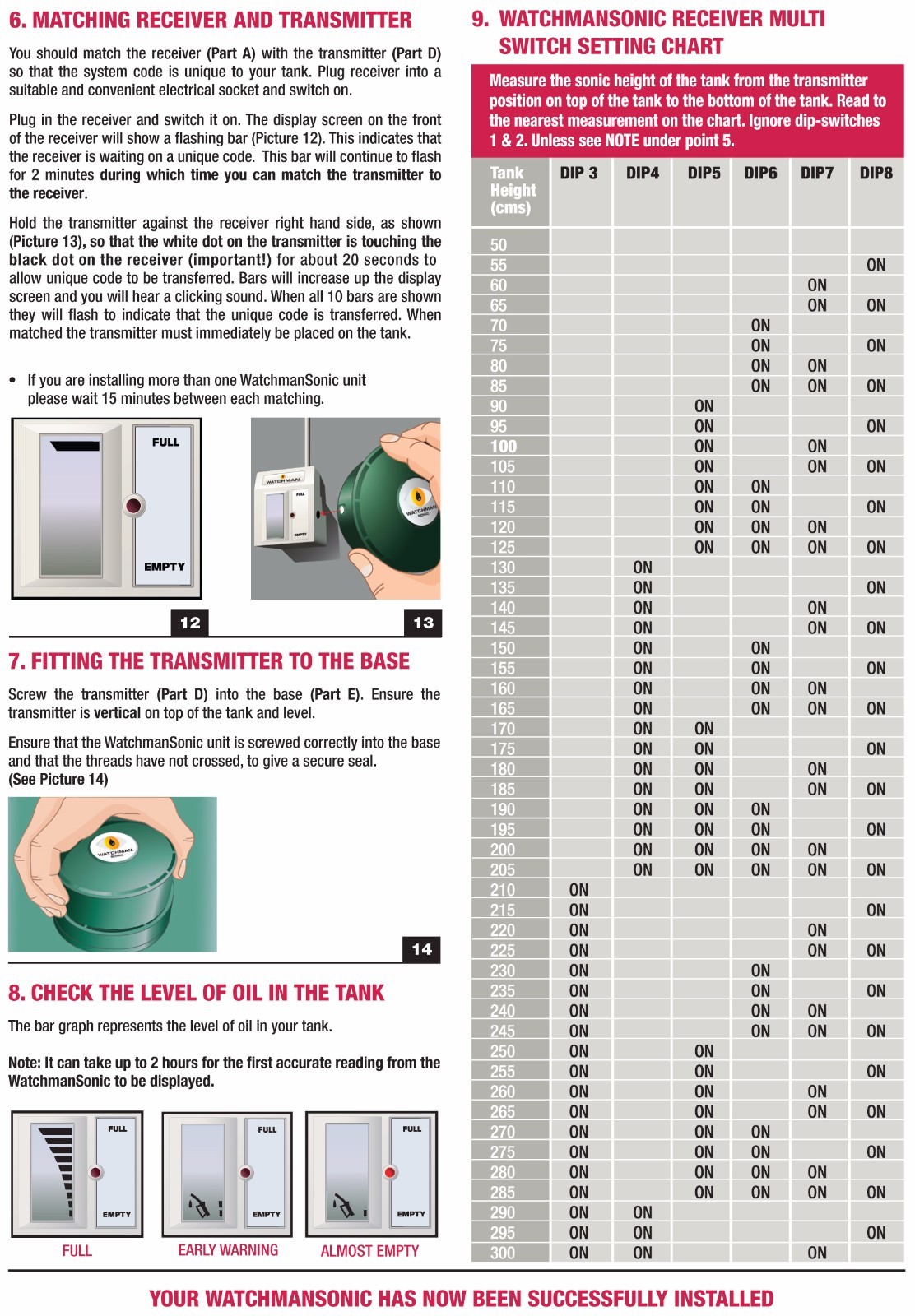 Kingspan Environmental Watchman Sonic Oil Level Monitor for sale online ...