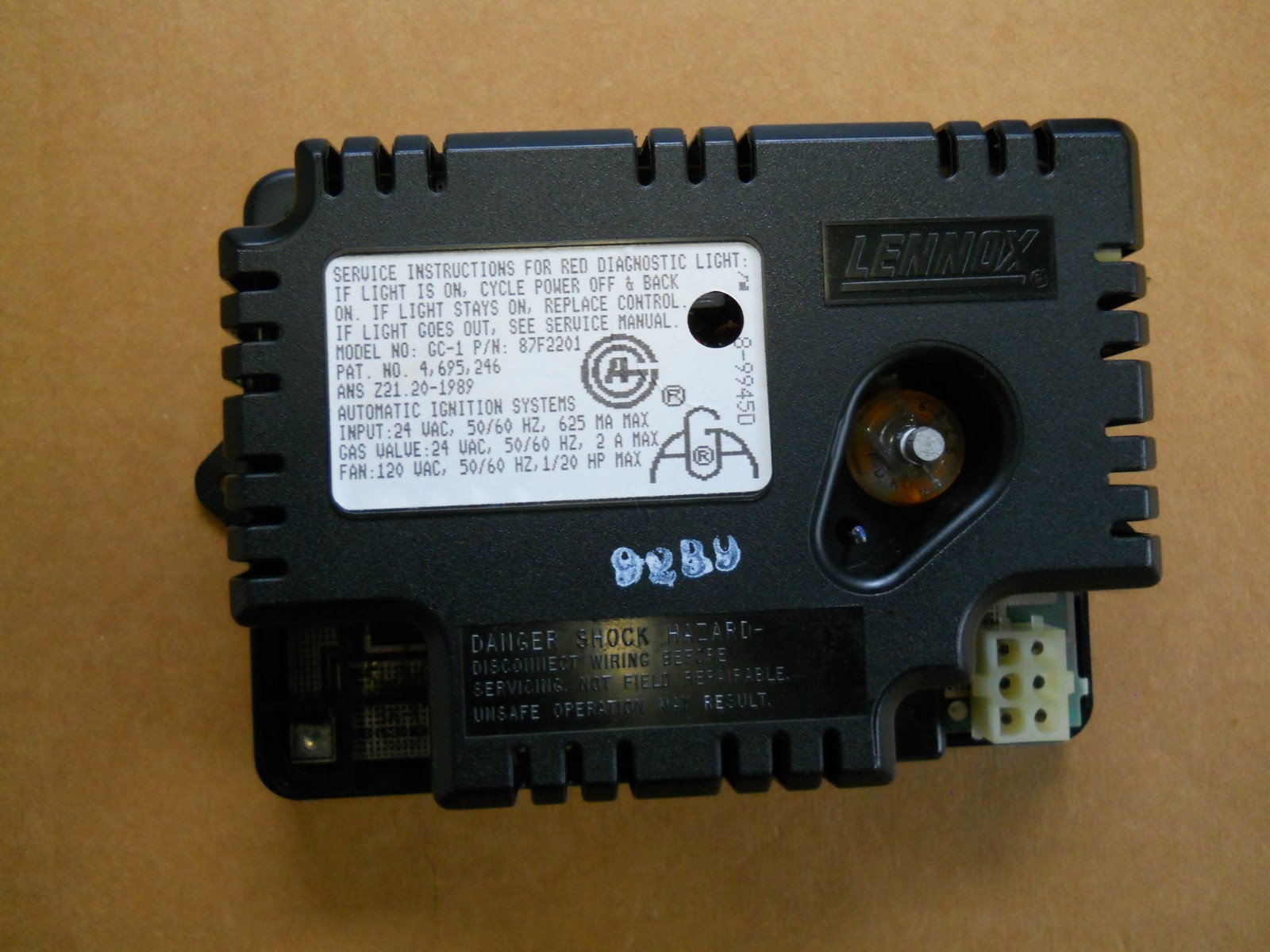 New OEM Lennox Pulse Ignition Control Board GC-1 87F2201 | eBay