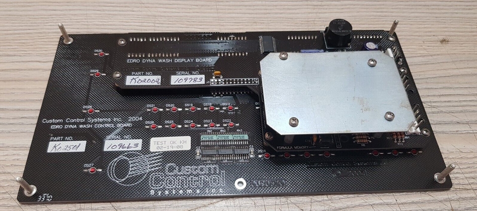 EDRO DYNA WASH K02501 CUSTOM CONTROL BOARD K02501 | eBay
