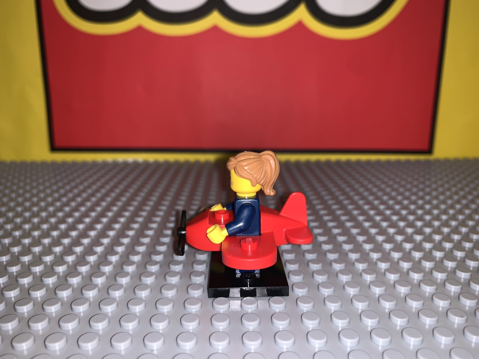 LEGO Airplane Pilot Girl Minifigures Series 21 NISB! | eBay