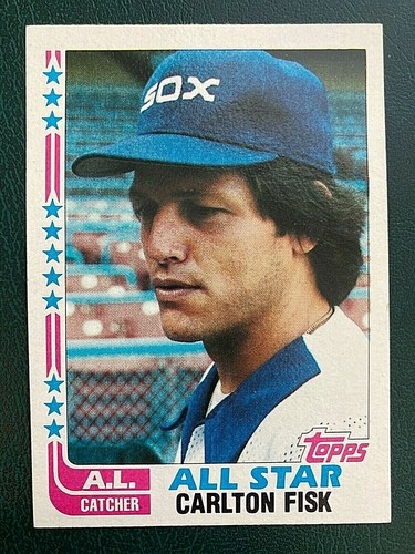 1982 TOPPS #554 CARLTON FISK CHICAGO WHITE SOX ALL STAR 100121 | eBay
