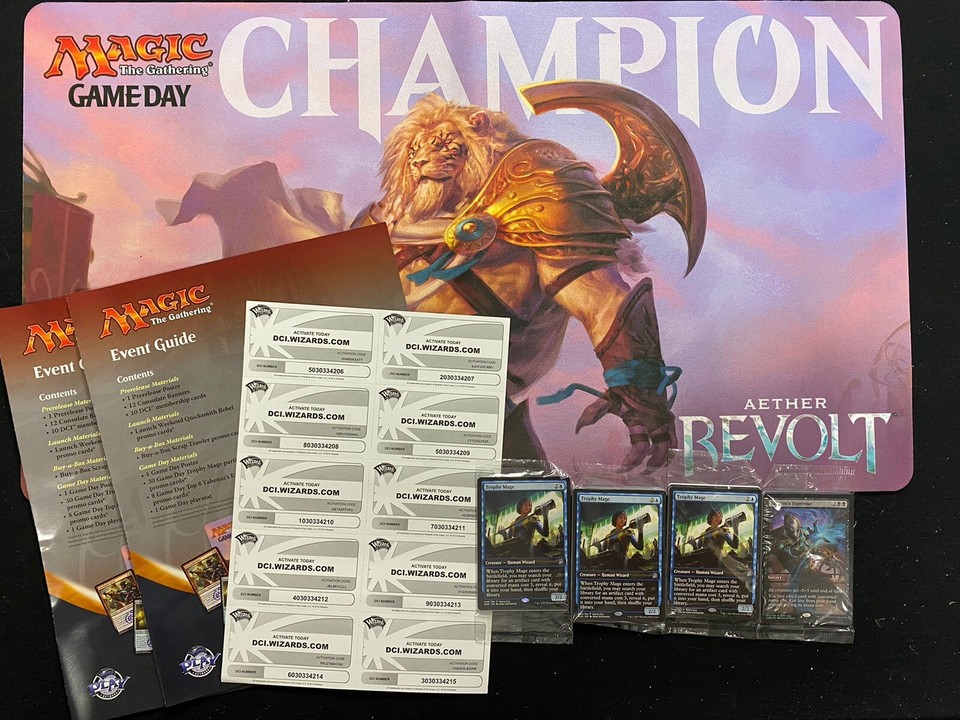 Magic the Gathering Aether Revolt Game Day Kit | eBay