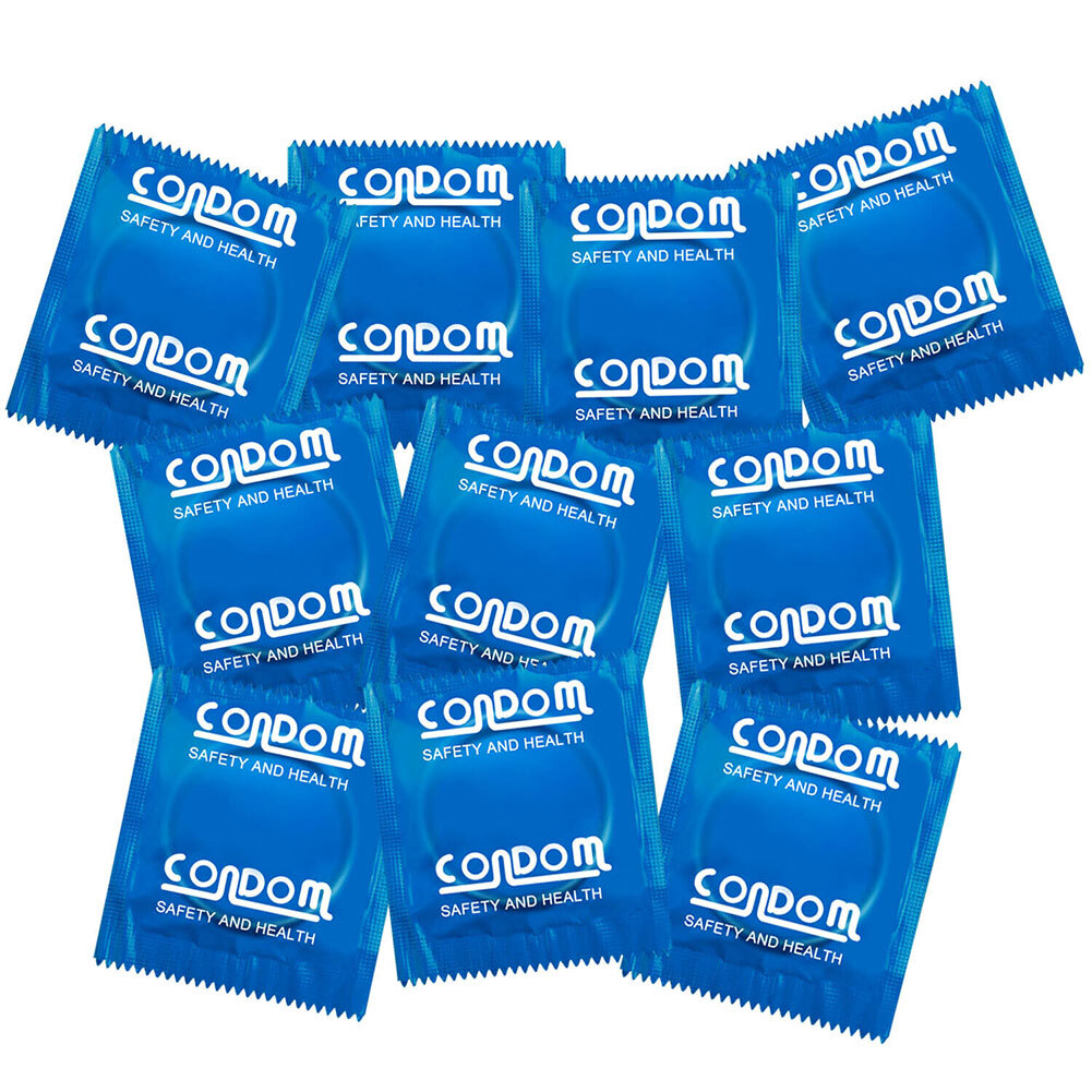 100Pcs Condoms Tight 52Mm Spike Small Size Ultra Thin Latex Condom Men ...
