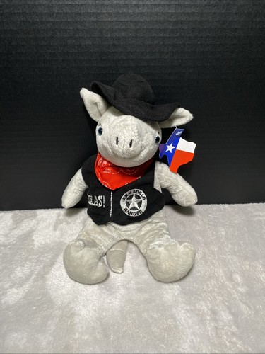 Texas Armadillo Ranger Sheriff Plush Hat Vest Bandana 10" Stuffed ...