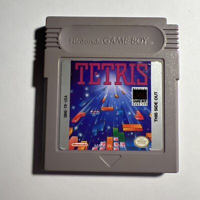 Tetris (Nintendo Original Gameboy) Authentic Cartridge 45496730277| eBay