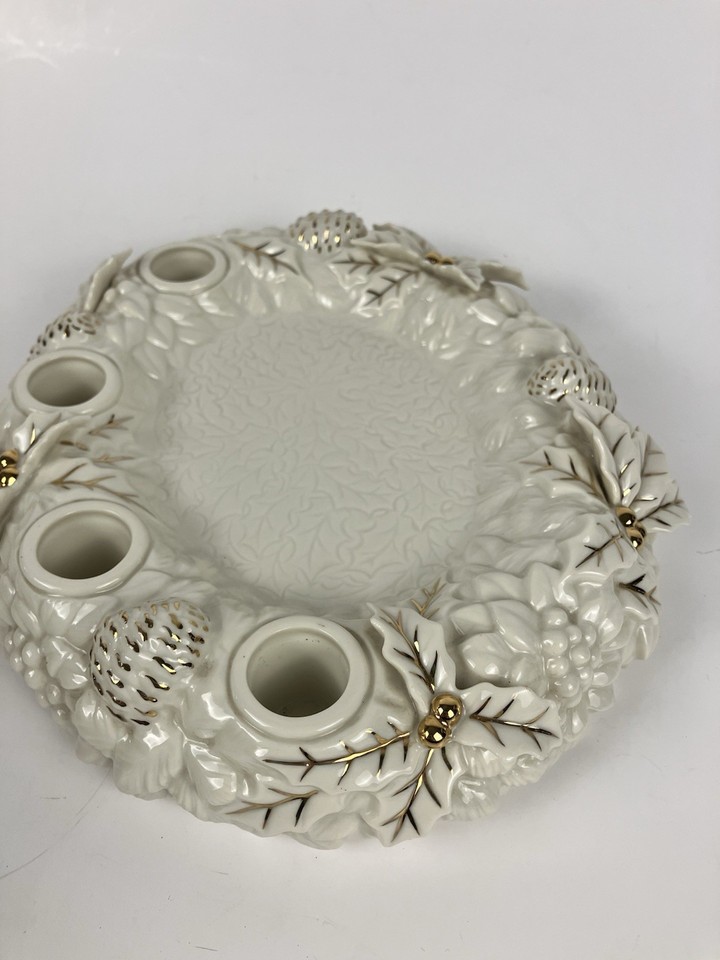 Millennium Angel Centerpiece By Danbury Mint - Candle Holder Excellent ...