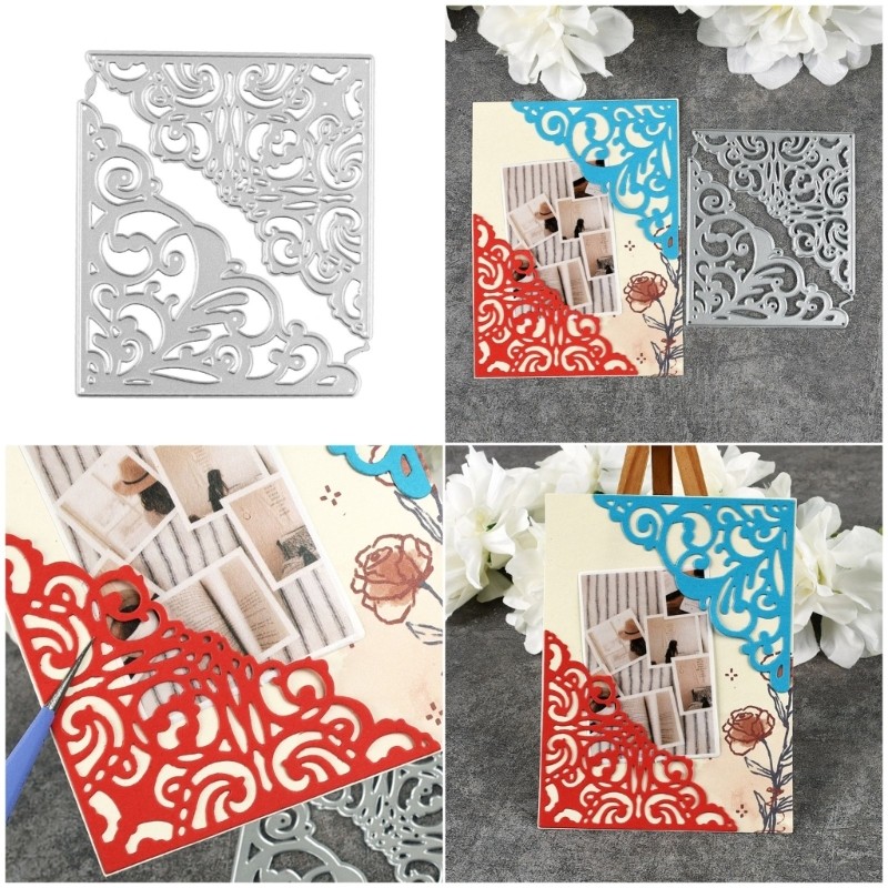 Triangular Shape Die Cut Stencils Scrapbooking Embossing Tool for Card ...
