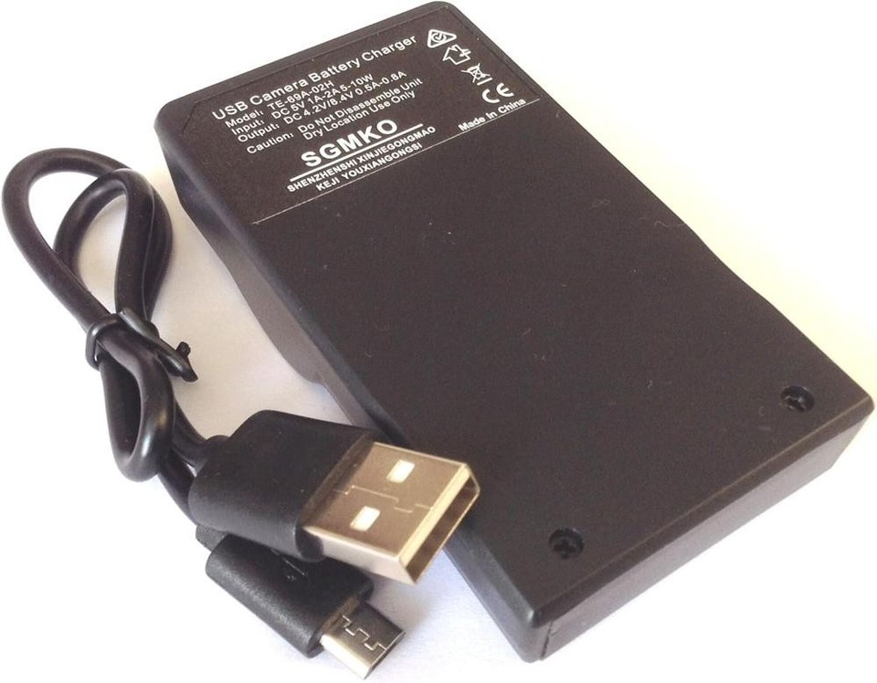 New CGR-D120 USB Camera Battery Charger CGP-D14 for Panasonic AG-HVX200 ...