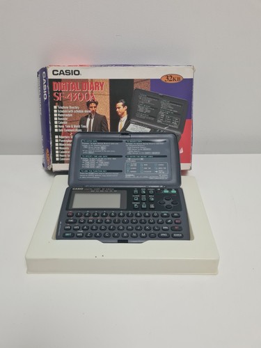 Vintage Casio Digital Diary SF-4300A - 32kb - Boxed | eBay