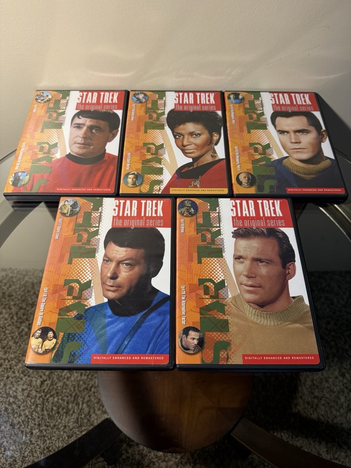 Star Trek Original Series DVD Collection Set Vol 1-40 Complete, Inserts ...