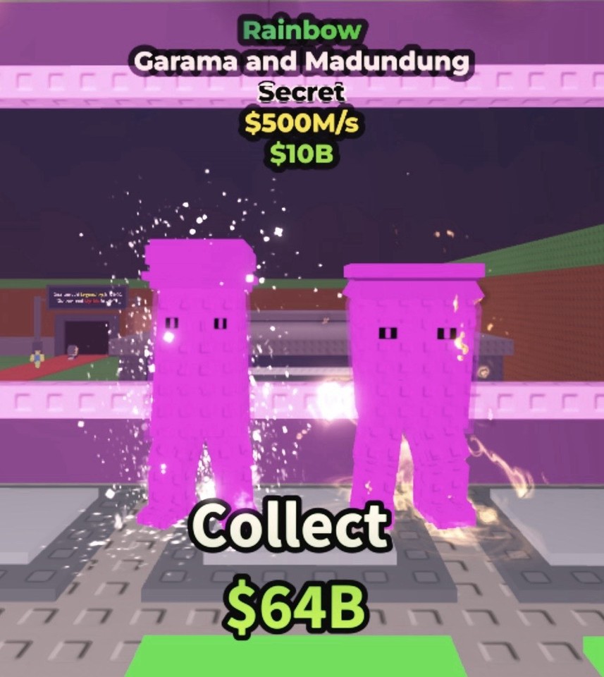 Steal A Brainrot RAiNBOW Garama And Madungdung 500m ULTRA Rare Secret ...
