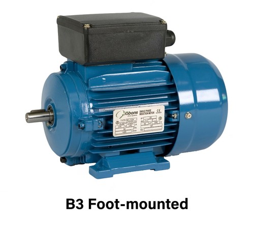 Single-phase electric motor - 2.2kW 2 pole 2800rpm capacitor start run ...