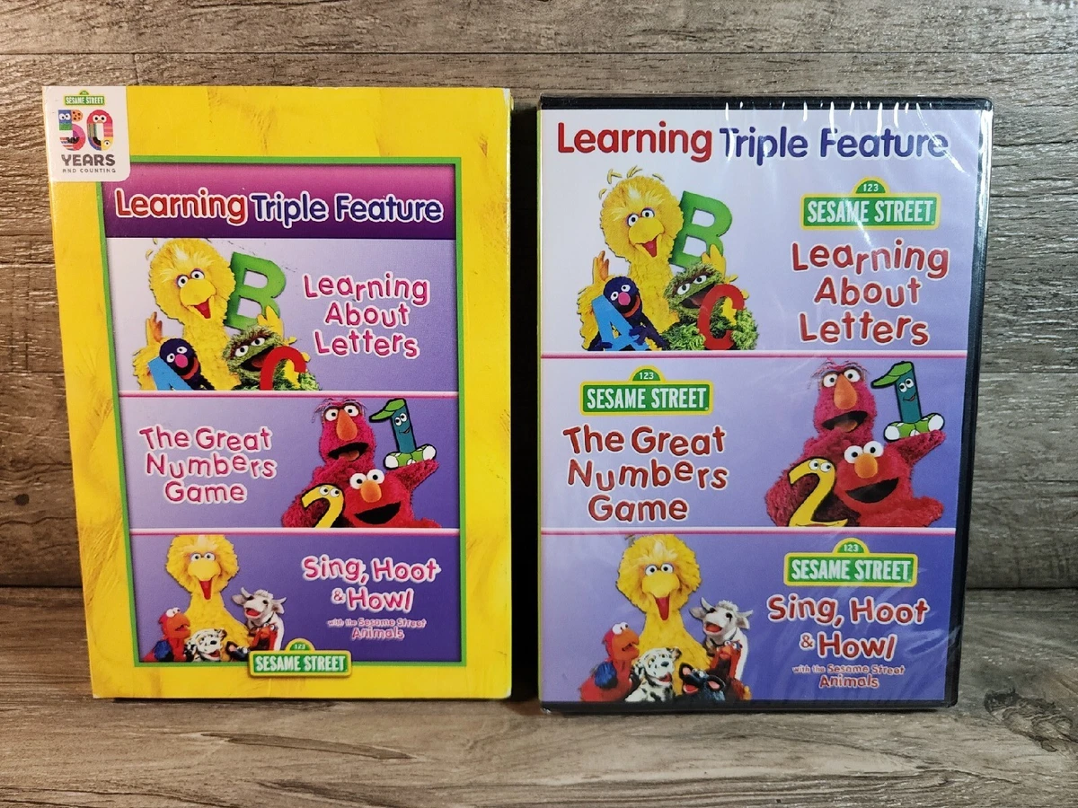 Sesame Street Learning About Letters Dvd Ebay