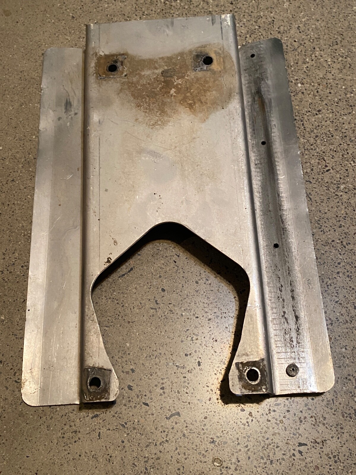 PRO TECT REAR SWINGARM GUARD SKID PLATE HONDA TRX250R TRX 250R 86 87 88 ...