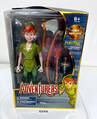 PETER PAN Disney Adventurers Fully Poseable 12” Action Figure Disney ...