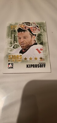 2009-10 ITG Between the Pipes Stars of the Game MIKKA KIPRUSSOFF #92 | eBay