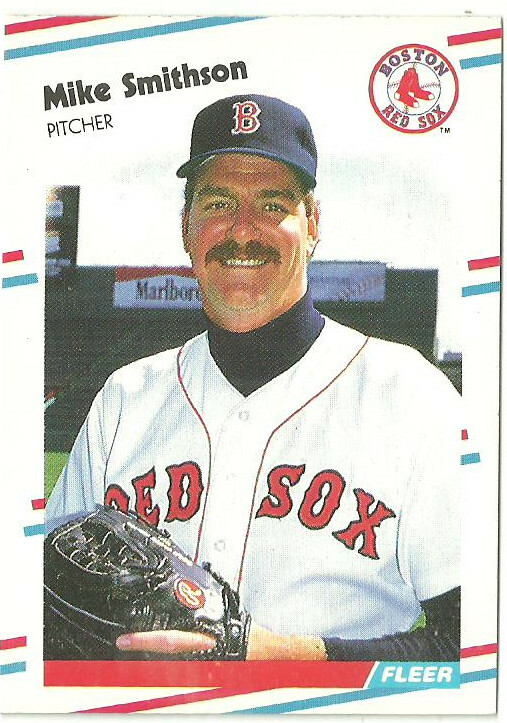 MIKE SMITHSON BOSTON RED SOX #U9 - FLEER NM-MT 1988 | eBay