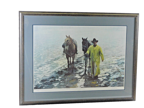 Gordon Snidow, Heading for the Barn, Signed & Numbered in Pencil 446/ ...
