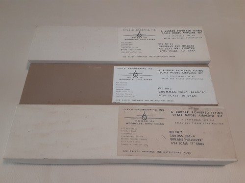 Diels Engineering rubber powered airplane kits Lot 6 | eBay