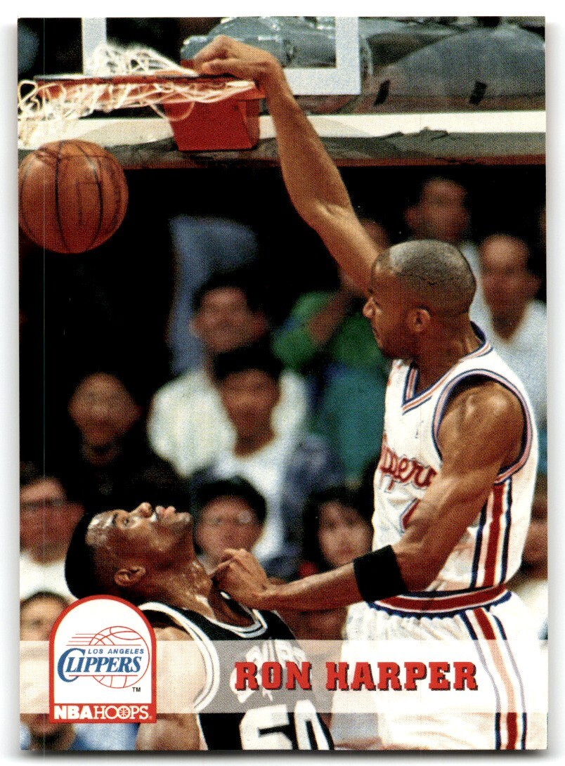 1993-94 HOOPS RON HARPER LOS ANGELES CLIPPERS #94 | eBay