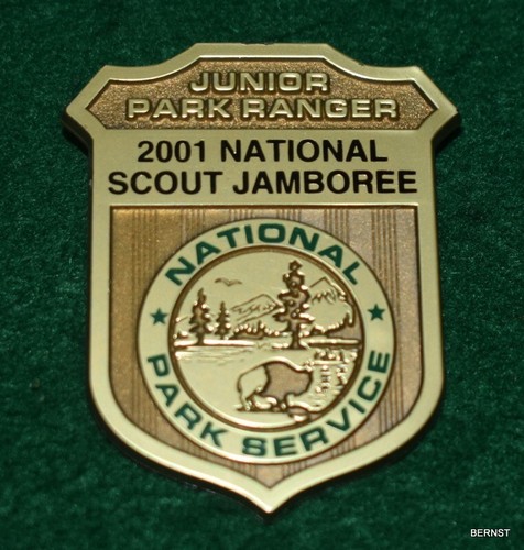 BOY SCOUT - 2001 JAMBOREE PIN - JUNIOR PARK RANGER | eBay