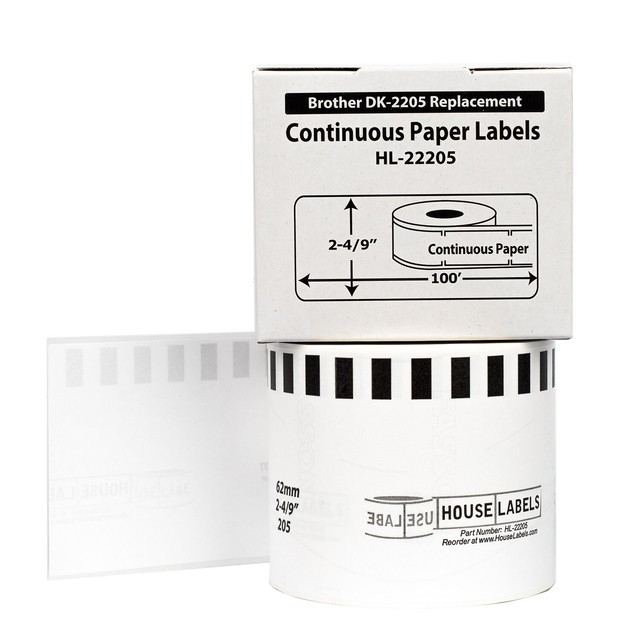HouseLabels.com HL-22205 Thermal Label for sale online | eBay
