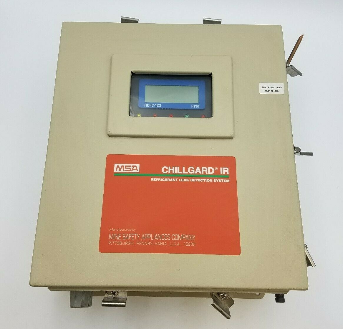 Chillgard IR Refrigerant Leak Detection System MSA 802814 Display ...