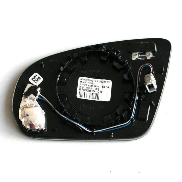 Mercedes-Benz C W205 Front Right Door Mirror Glass LHD A0998100616 ...