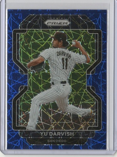 2022 Panini Prizm Yu Darvish Tier II Blue Velocity Prizm - San Diego ...