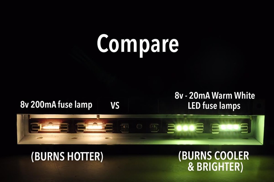 10 FUSE TYPE LAMP 8v 200mA/250mA/BULB/2270 2275 2285 2325 2330 2385 ...