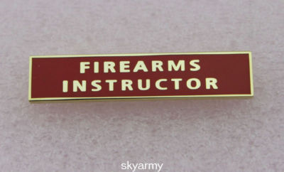 Uniform Citation Bar American Firearms Instructor Citation Merit Award ...