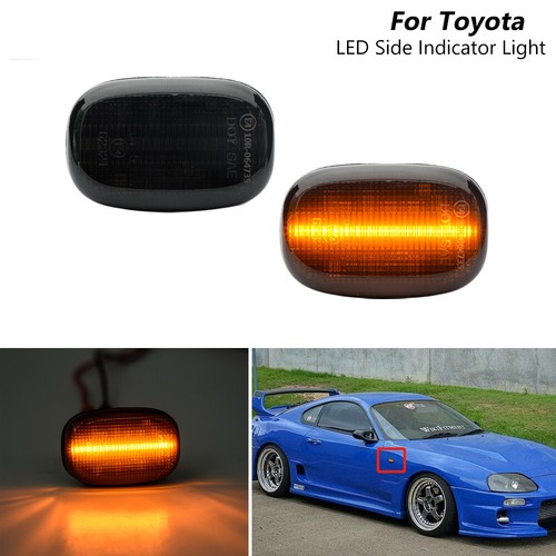 LED Side Indicator Turn Signal Light For Toyota Supra Celica Corolla ...