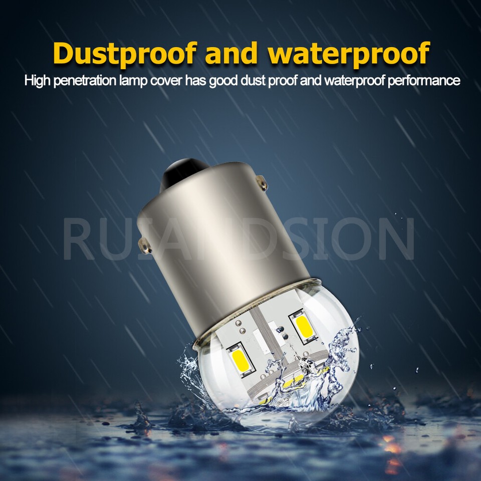 1156 BA15D 1157 LED Bulb 6V 12V 24V 48V For Car Marine Turn Signal ...