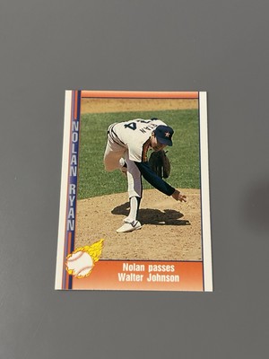 1991 Pacific Nolan Ryan #45 Nolan Passes Walter Johnson | eBay