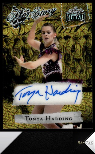 2024 Leaf Metal Women of Sport #HS-TH1 Tonya Harding Auto HERstory Mojo ...