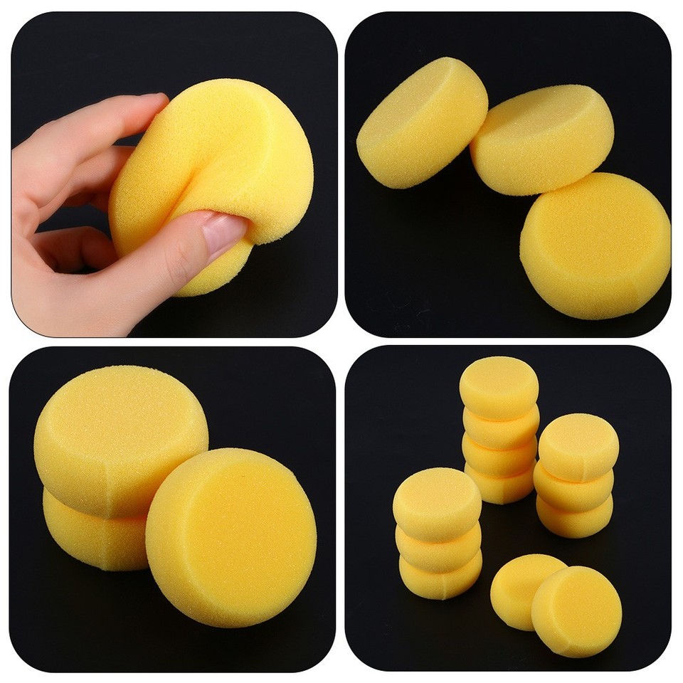 8pcs Children Painting Sponges Sponge Painting Tools Pottery Sponges ...