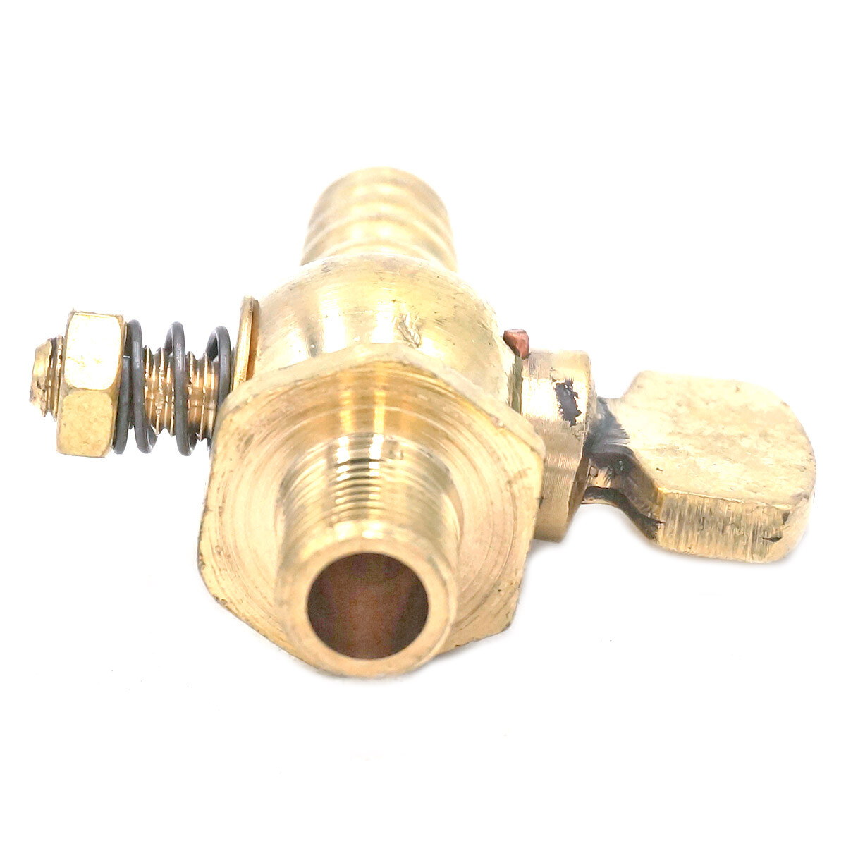 1/8"-1/2" BSP Male To Barbed Brass Drain Petcock Shut Off Valve Tap For ...
