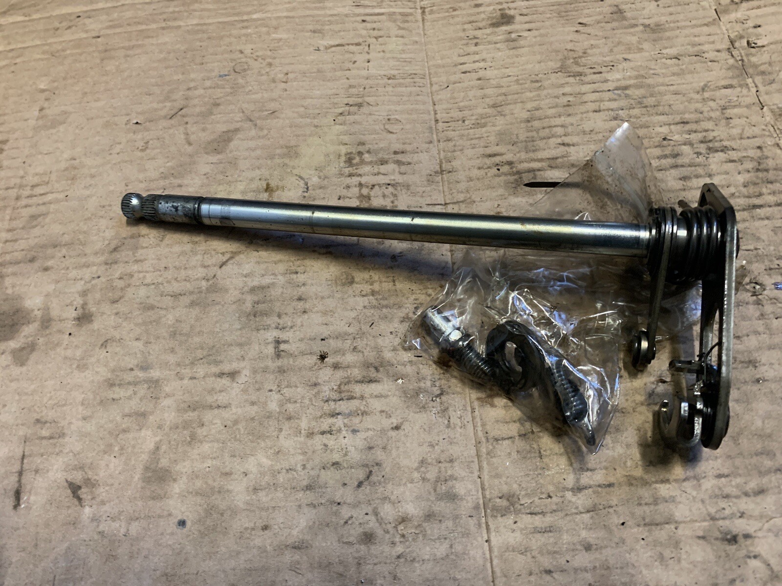 Yamaha mt07 gear lever selector shaft To Fit 2014-2017 Models | eBay UK