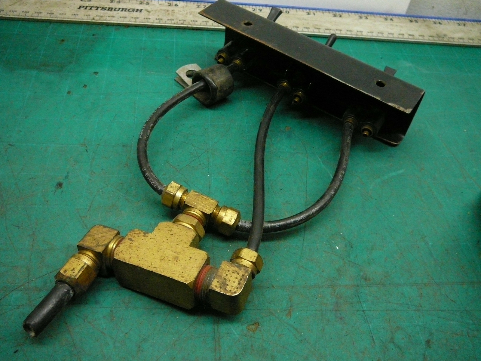 TOGGLE SWITCH DUMP VALVE PANEL W/THREE VALVES 3200-3A 3202-1A | eBay