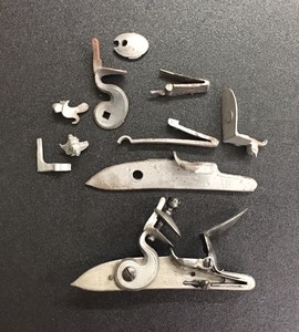 British style flintlock lock kit - Muzzleloader Lock for custom build ...