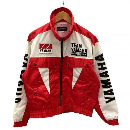 YAMAHA Vintage Rare Racing Team Jacket Size L Red x W… - Gem