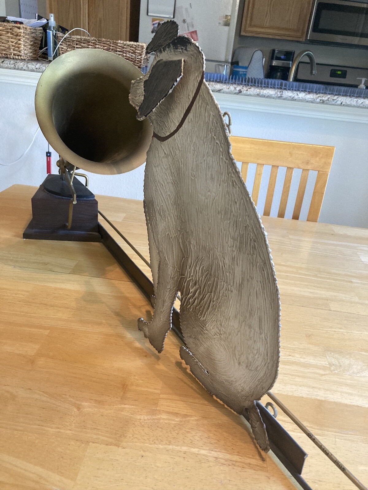 RCA Dog Nipper His Master’s Voice 3D Metal Sculpture | eBay