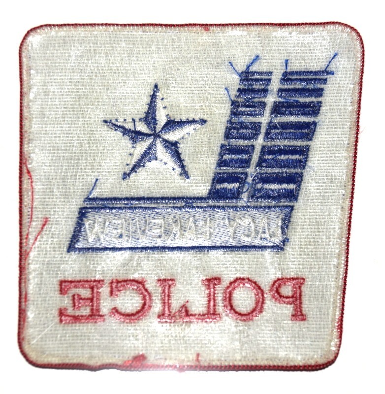 LACY LAKEVIEW TEXAS TX Sheriff Police Patch CITY SEAL LOGO VINTAGE OLD ...