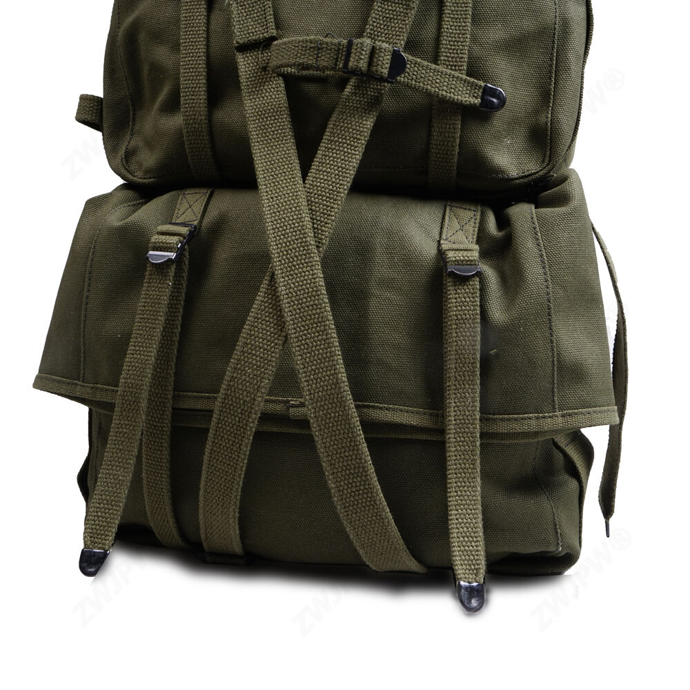 US Marine Corps M1944 Tactical Split-Backpack Military Canvas Haversack ...