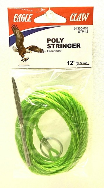 Eagle Claw 04300-003 Poly Stringer 12ft 1cd for sale online | eBay