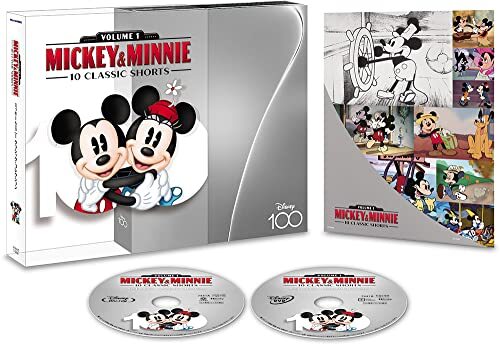 Mickey & Minnie Classic Collection MovieNEX Disney100 Edition BD DVD ...