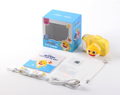 NEW Pinkfong Baby Shark Kids Toy Digital Camera Children Birthday Gift ...