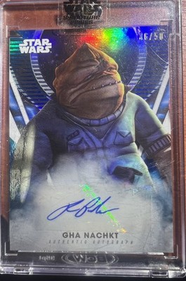 2023 TOPPS STAR WARS SIGNATURE SERIES AUTO RON PERLMAN as GHA NACHKT 36 ...
