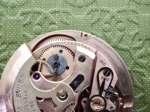 VINTAGE OMEGA SEAMASTER WATCH MOVEMENT CALIBER 490 w/ DIAL | eBay