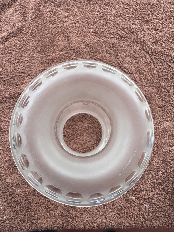 Astral Solar Lamp shade. Oil Lamp Shade, Antique clear shade | eBay